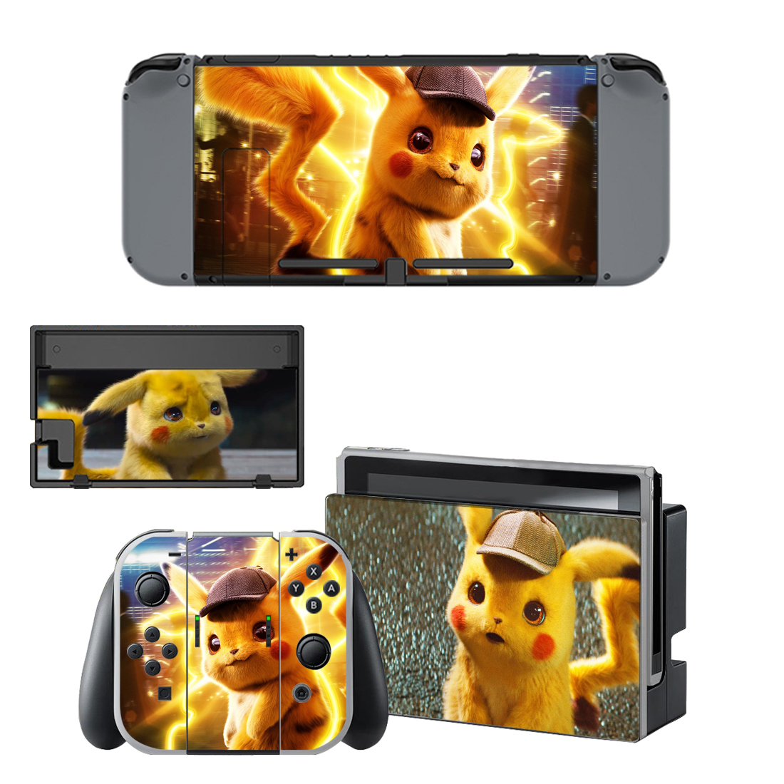 Pokemon Skin Sticker For Nintendo Switch